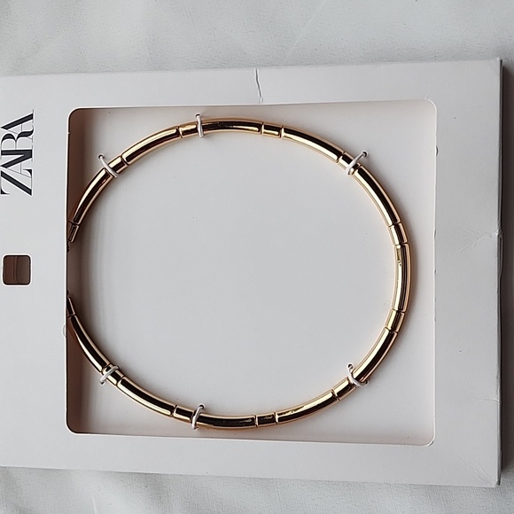Zara | Jewelry | Zara Tubular Metal Chain | Poshmark